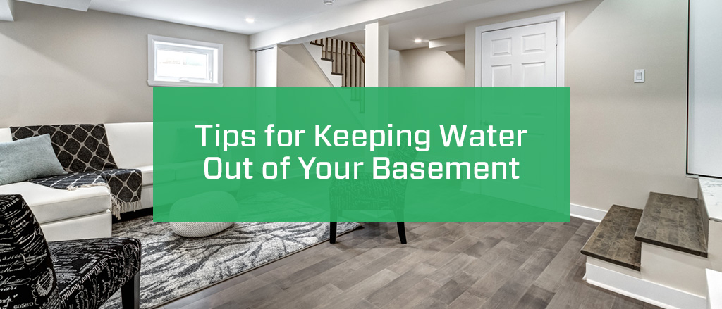 Keeping Water Out of Your Basement